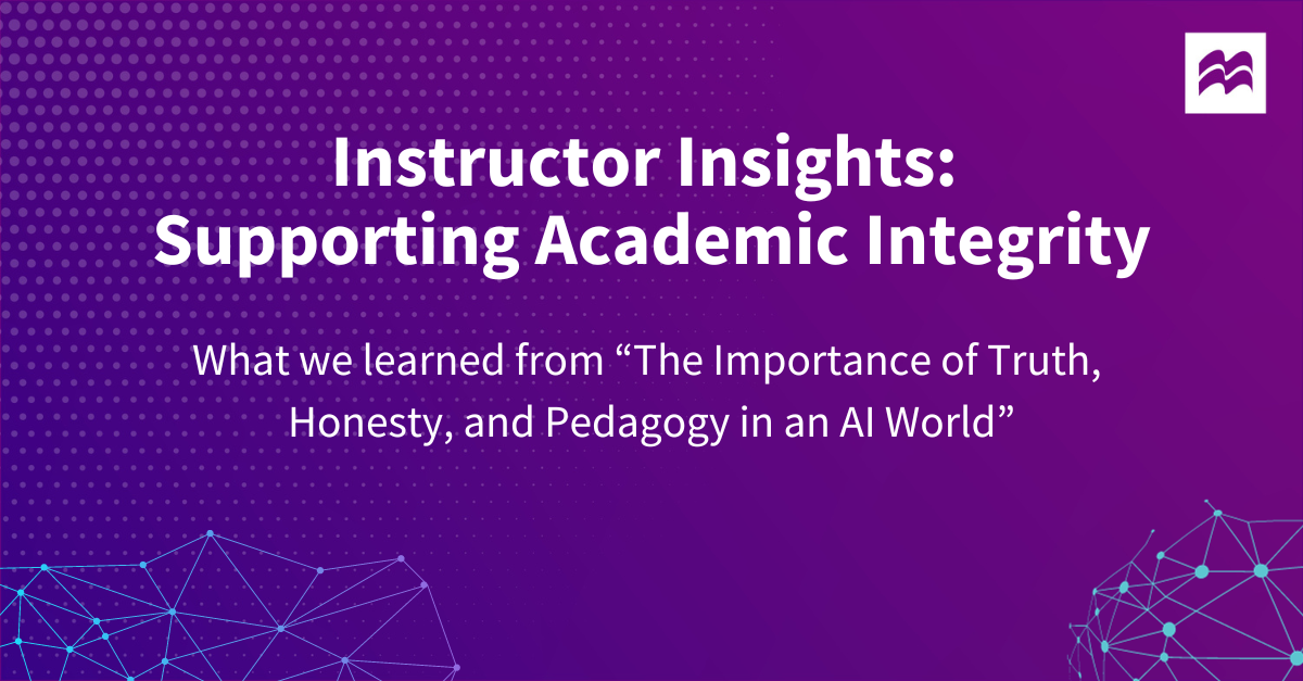 How to support academic integrity in the age of AI